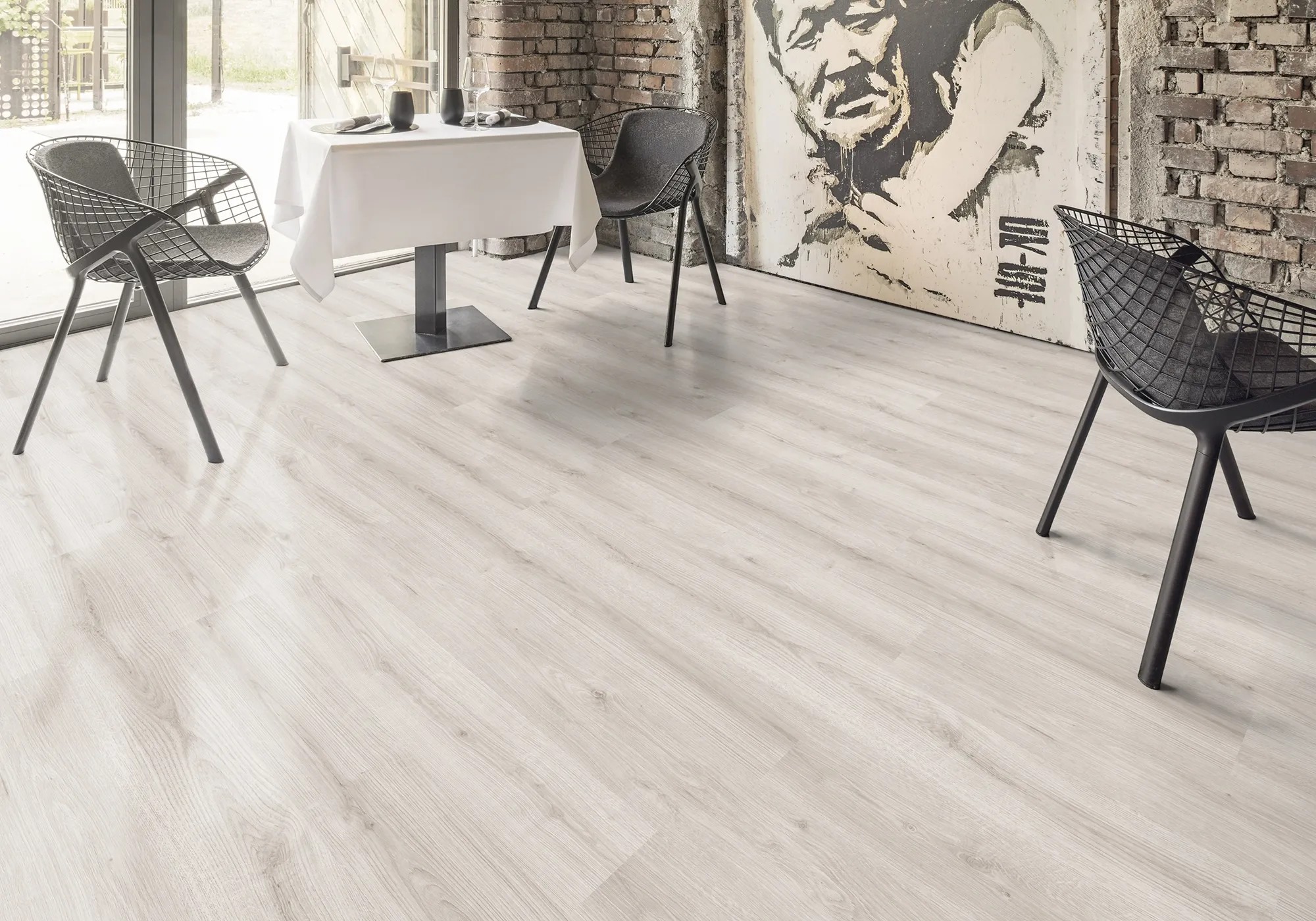 Masterfloor Laminat Design BO441 Eiche Evoke Snow kaufen bei OBI