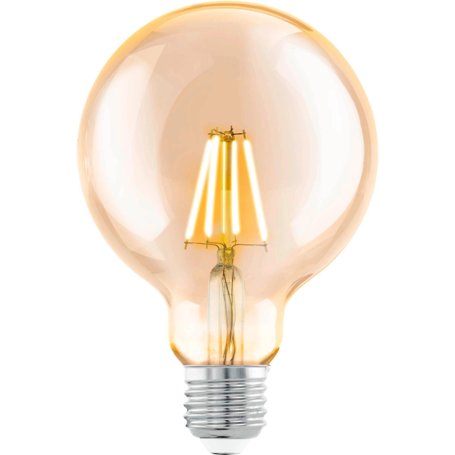 Eglo LED-Leuchtmittel E27 Glühlampenform Warmweiss 14 x 9,5 cm / 350 lm ...