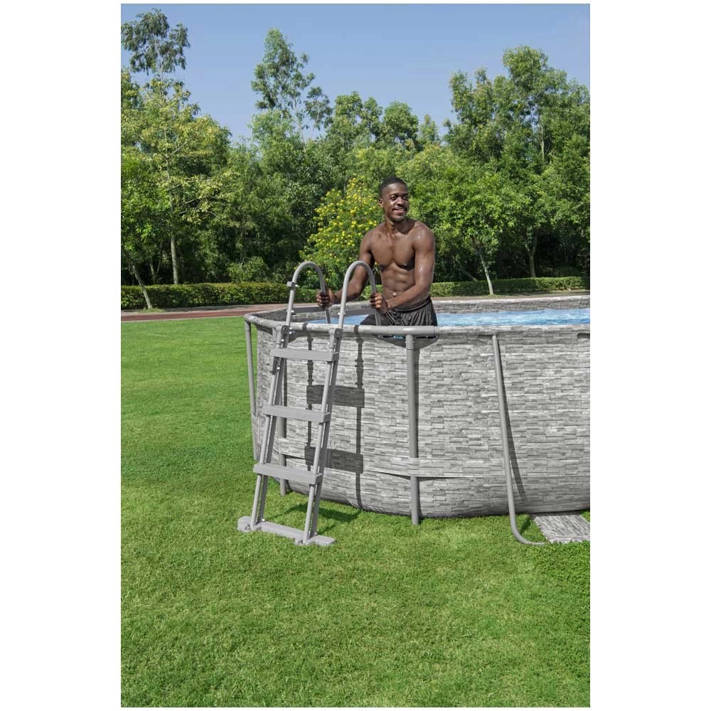 Bestway Power Steel Swim Vista Series II Frame Pool Komplett-Set kaufen bei OBI