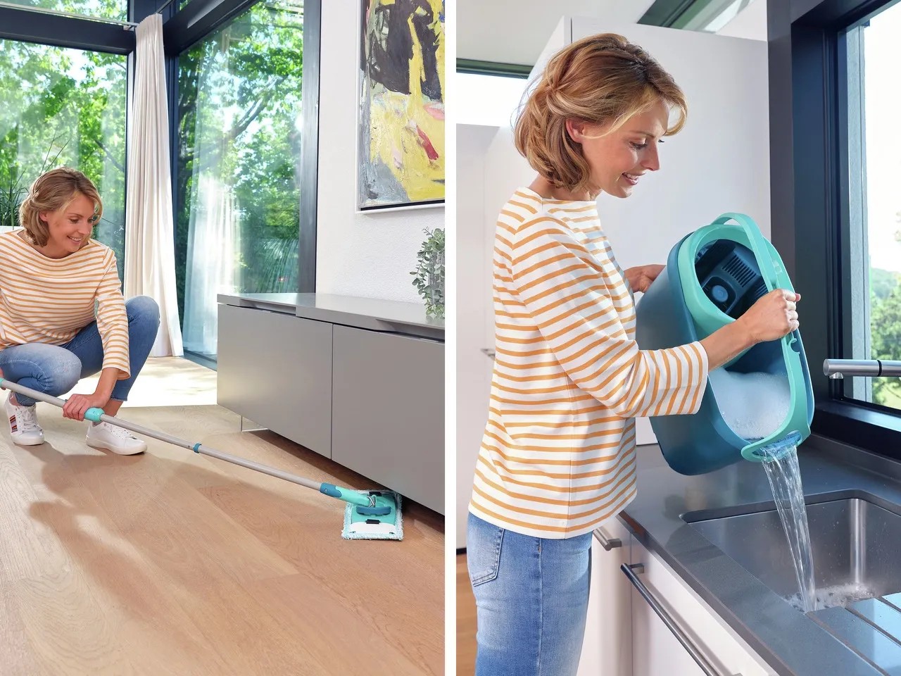 Spannende Leifheit Bodenwischer Twist Ebenbild