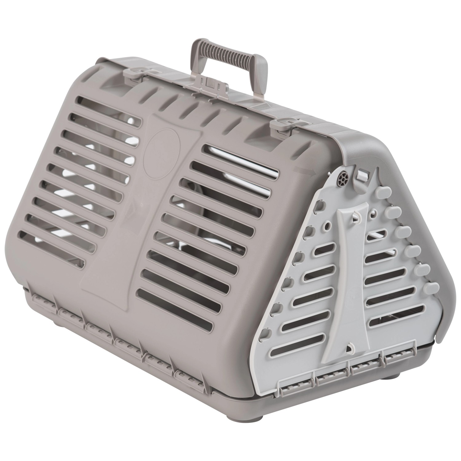 Rotho Haustiertransportbox Toby faltbar Grau kaufen bei OBI