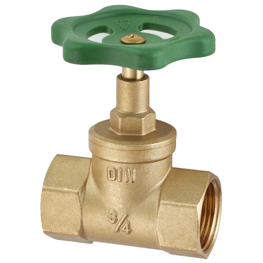 Durchgangsventil Messing blank 3/4" kaufen bei OBI