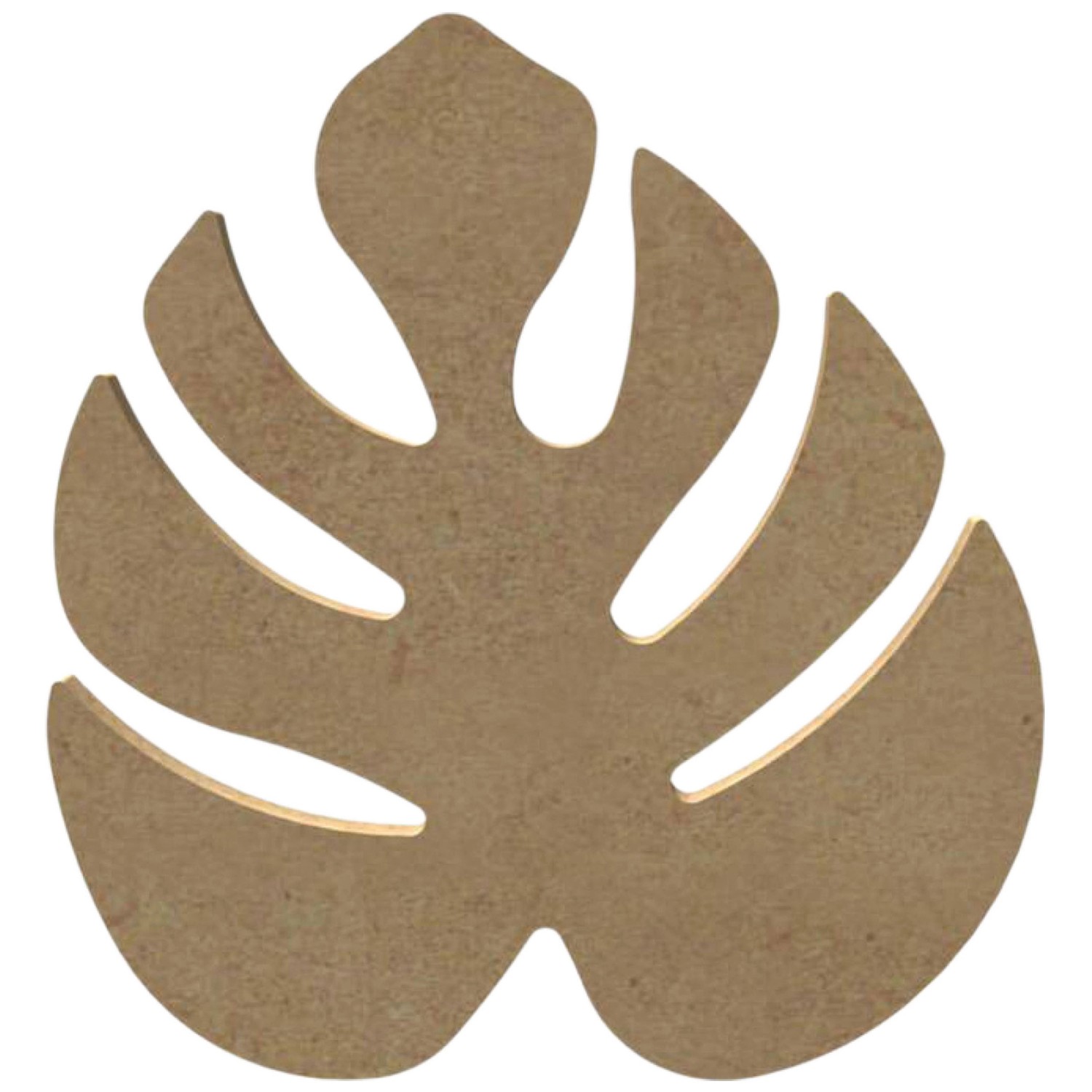 Gomille Figurine en MDF Monstera 12 x 13 cm