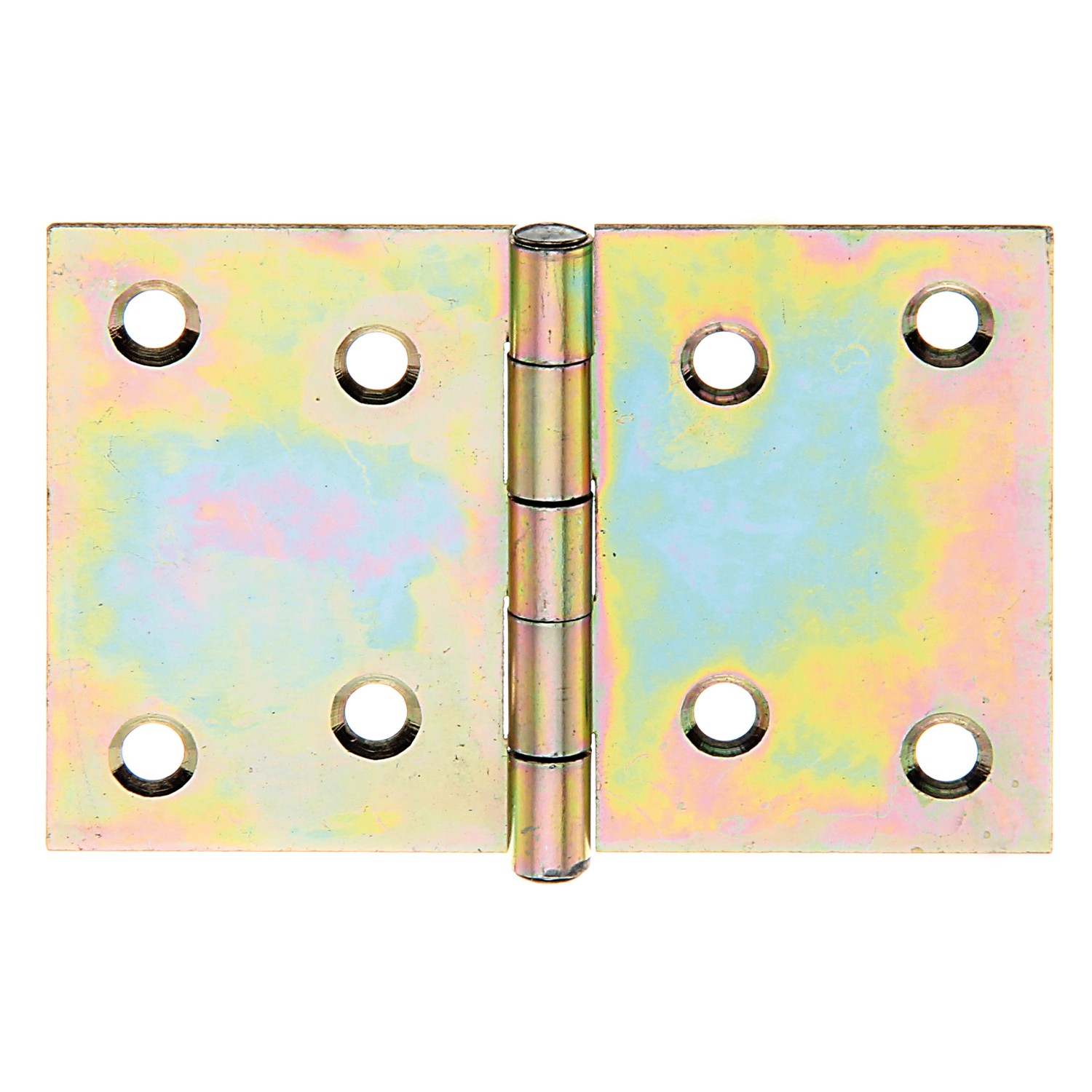 Charnière Jaune galvanisée 60 mm x 90 mm