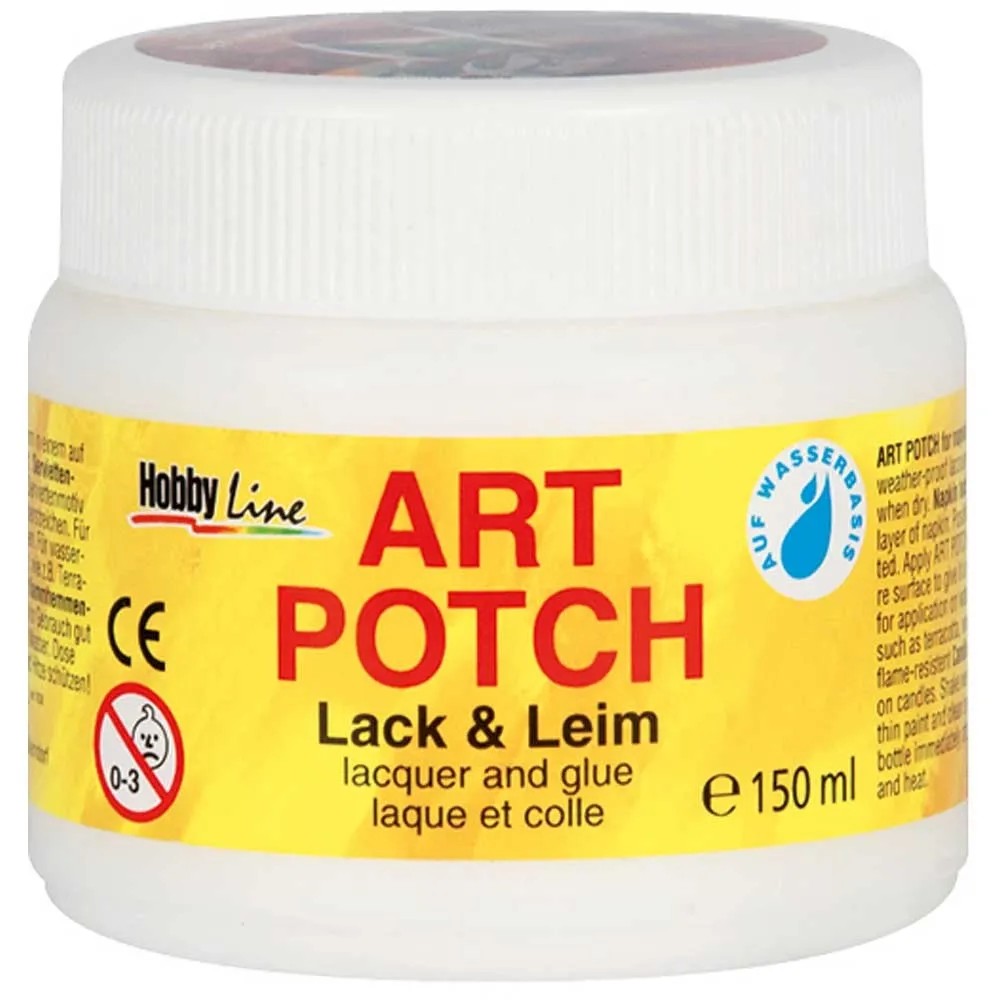 Hobby Line Art Potsch Lack & Leim 150 ml