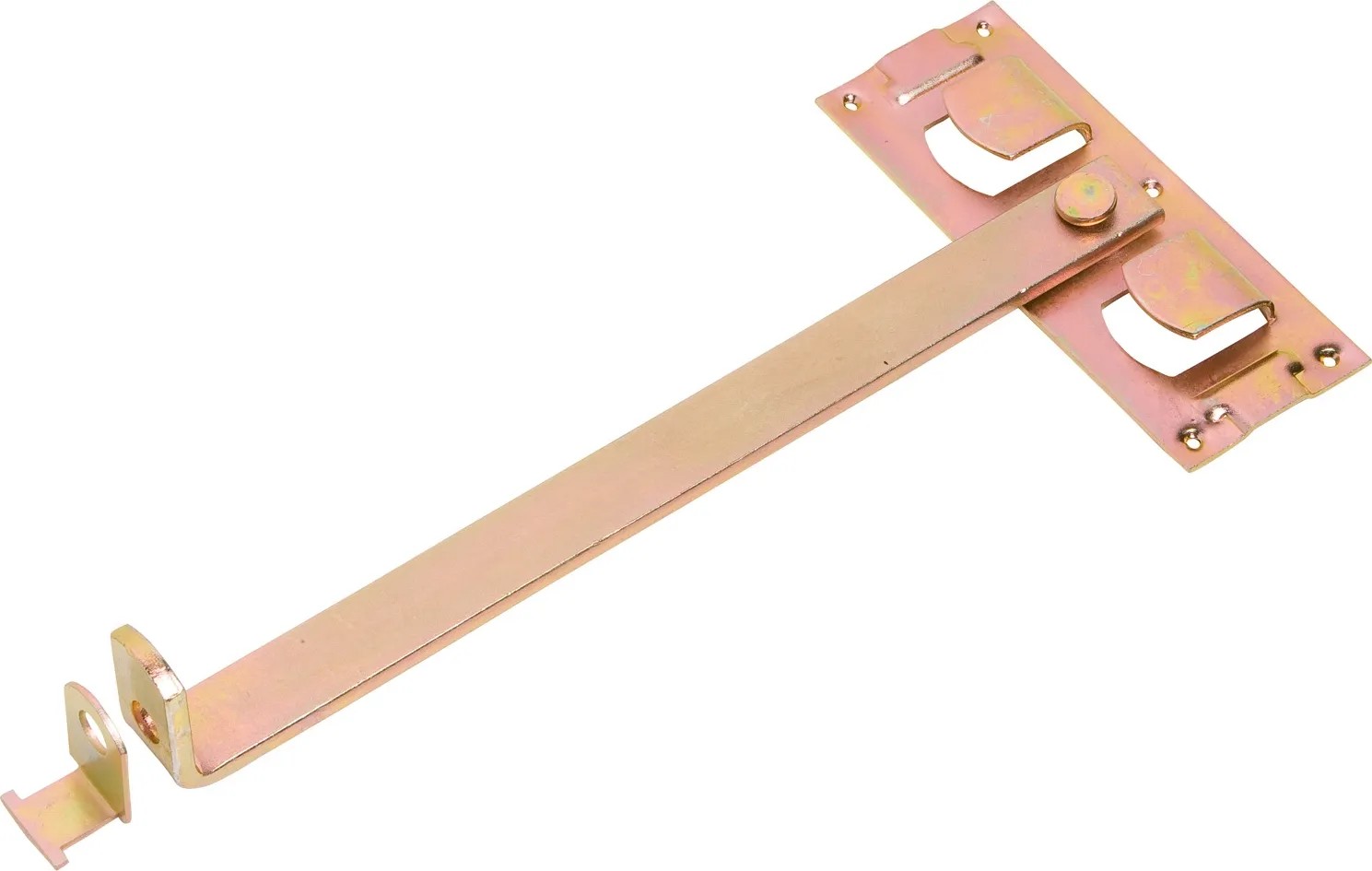 Asta blocca porta Zincato Giallo 420 x 70 mm acquista da OBI