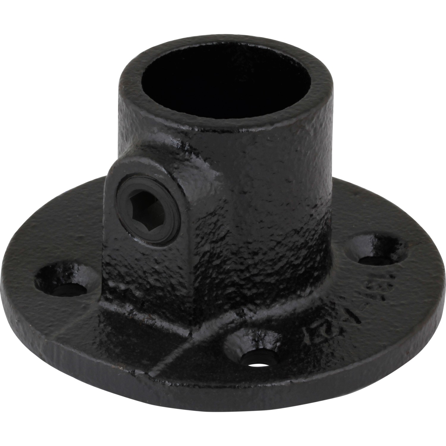 Fussplatte Schwarz Ø 8 cm kaufen bei OBI