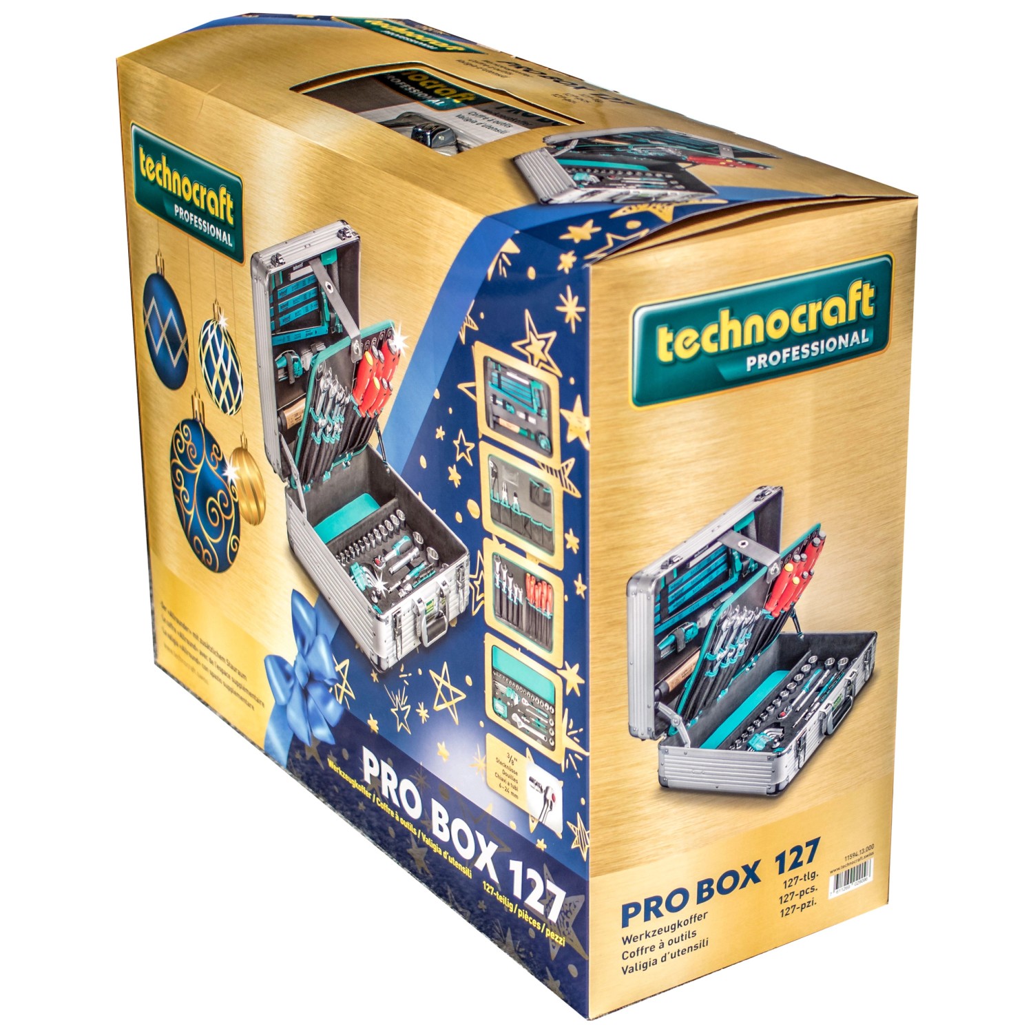 Technocraft Alu-Werkzeugkoffer Pro Box 127-tlg. kaufen bei OBI