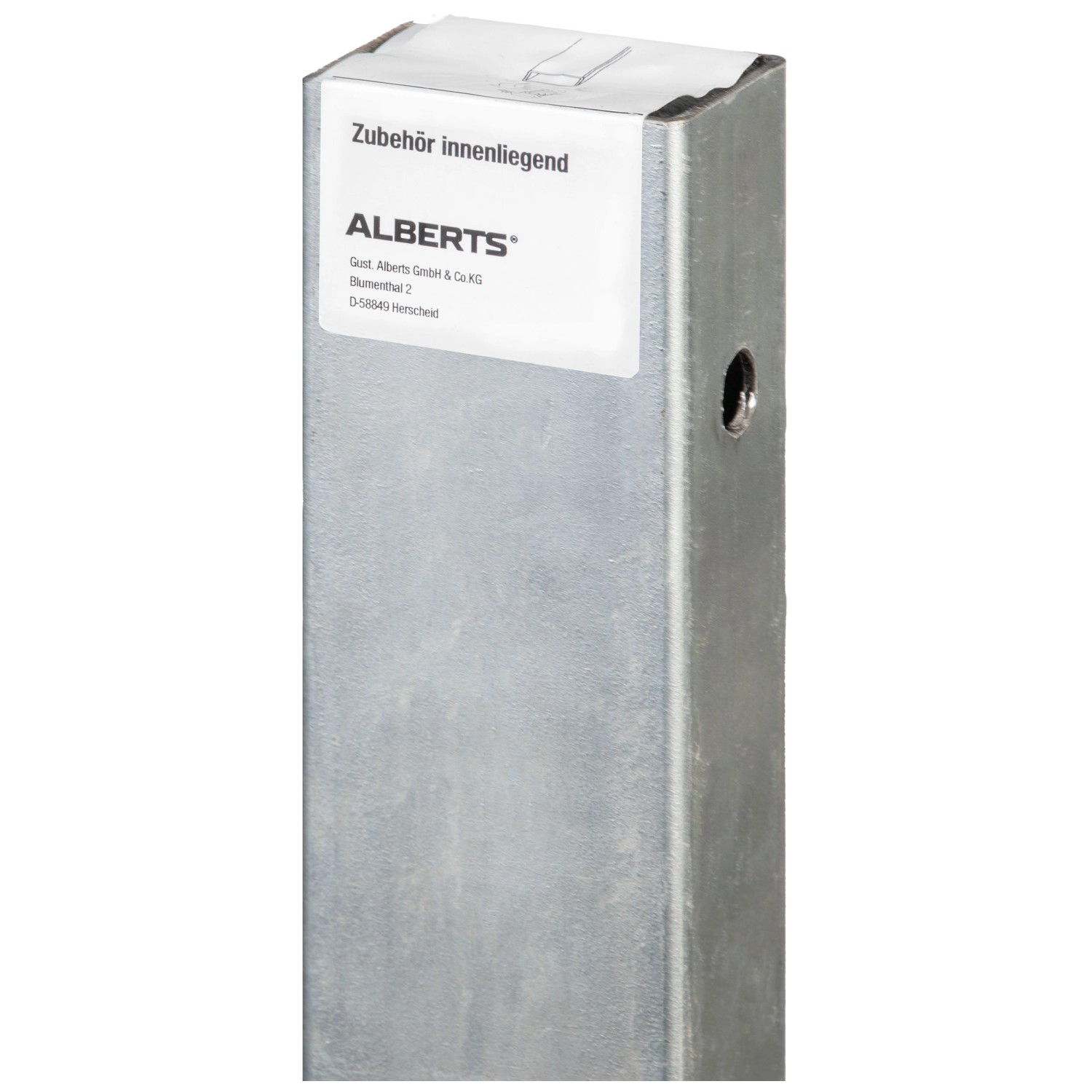 Alberts Zaunpfosten Feuerverzinkt Pfostenstärke: 60 x 40 mm / Länge 875 mm kaufen bei OBI