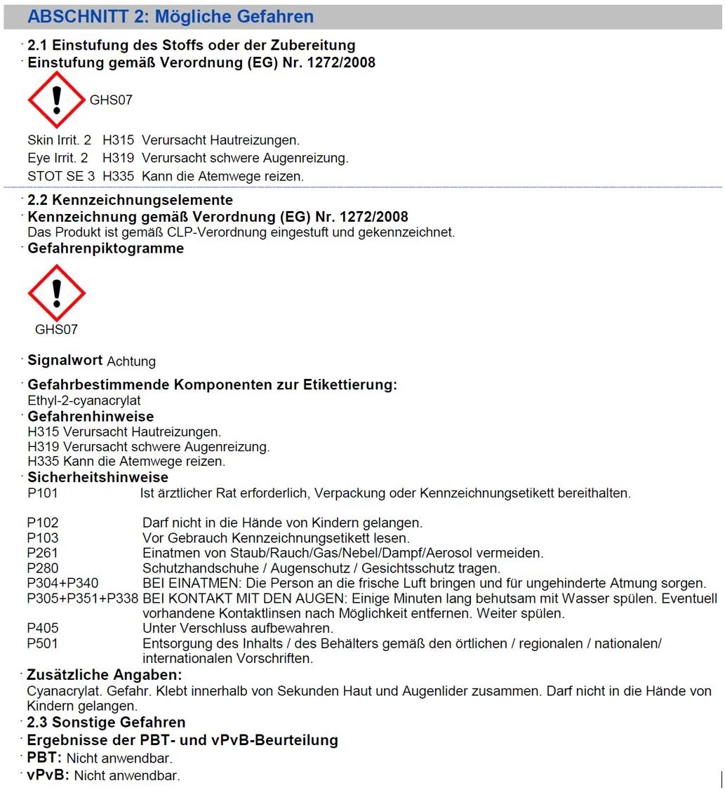 HG Powerglue Schweissnaht aus der Flasche 5 g Kleber + 10 g Granulat ...