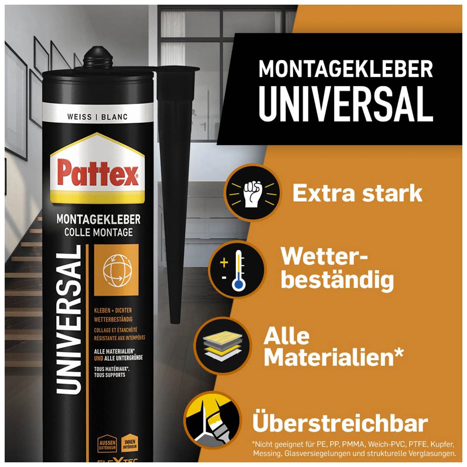 Pattex Montagekleber Universal