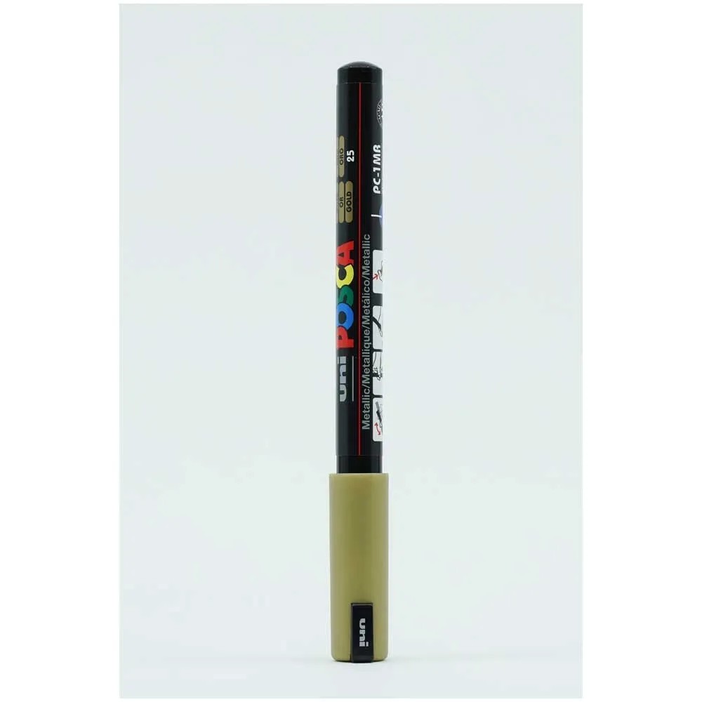 Uni Posca Fine Liner PC-1MR Gold-Metallic
