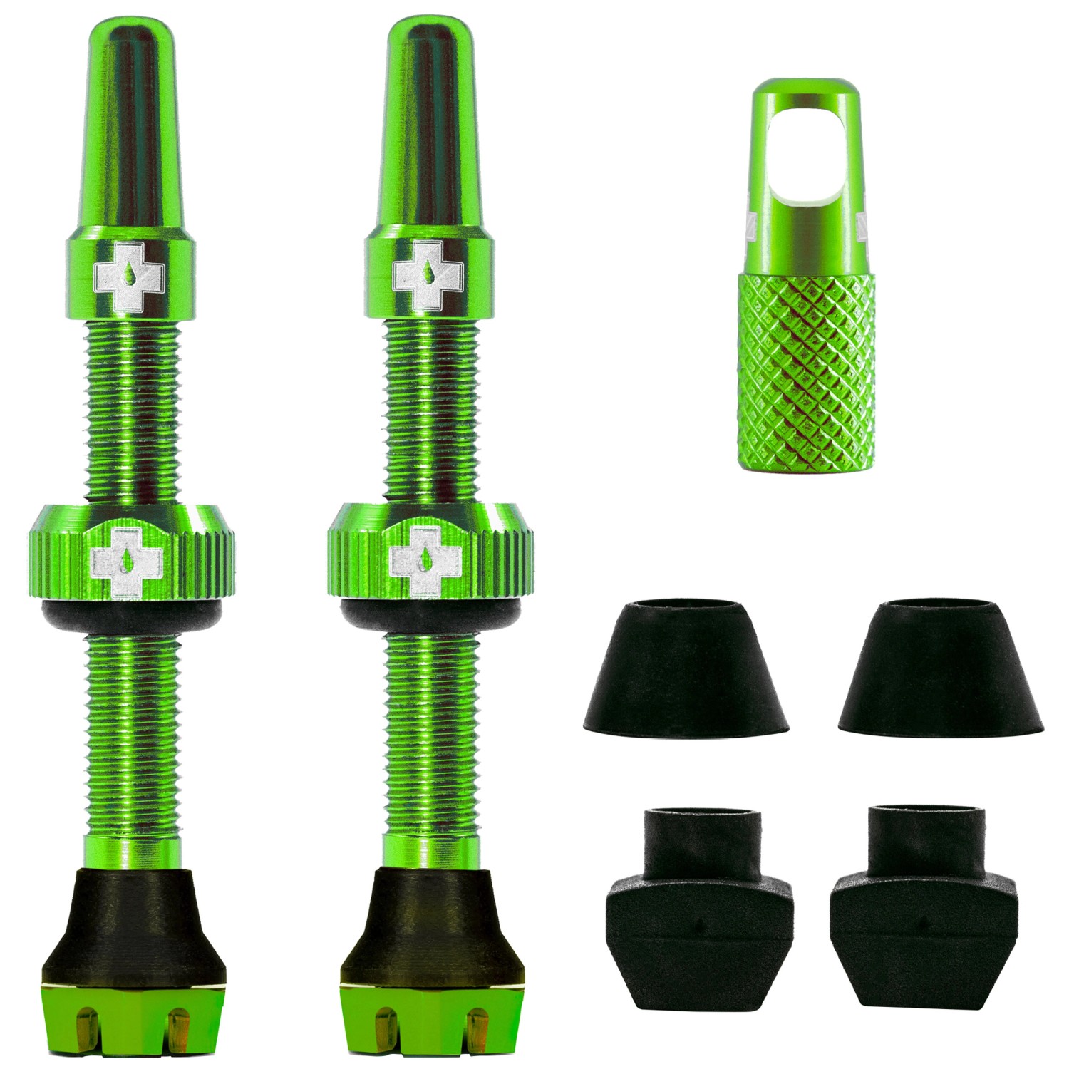 Muc-Off Kit valvola Tubeless Valve Kit V2 Verde 44 mm acquista da OBI