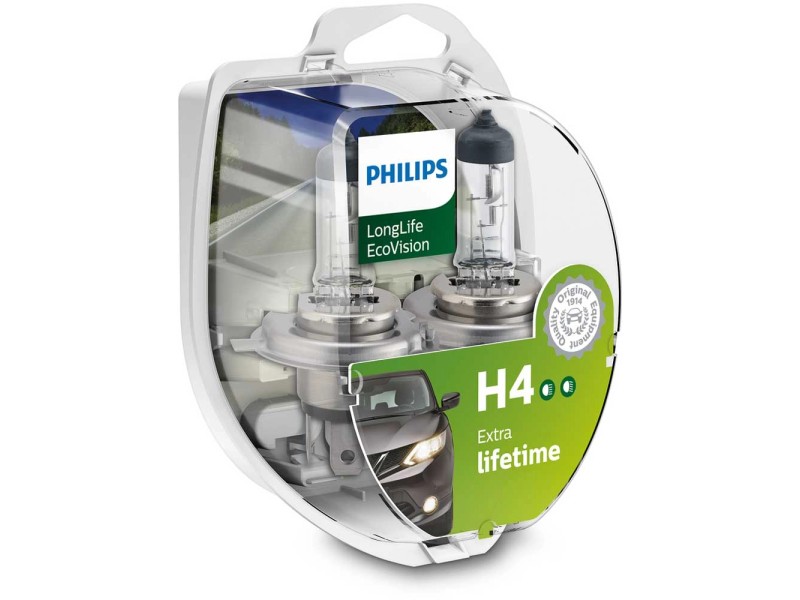 Philips Scheinwerferlampe H4 LongLife EcoVision kaufen bei OBI