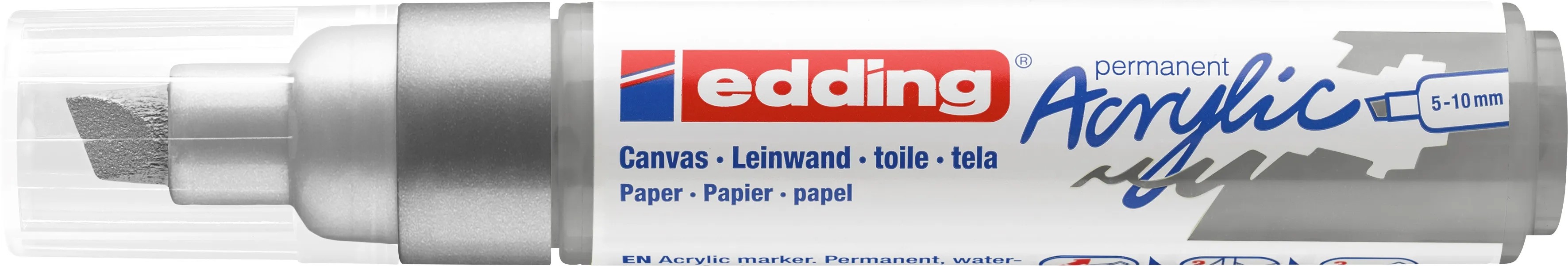 Edding 5000 Acrylmarker breit Silber 5 - 10 mm kaufen bei OBI