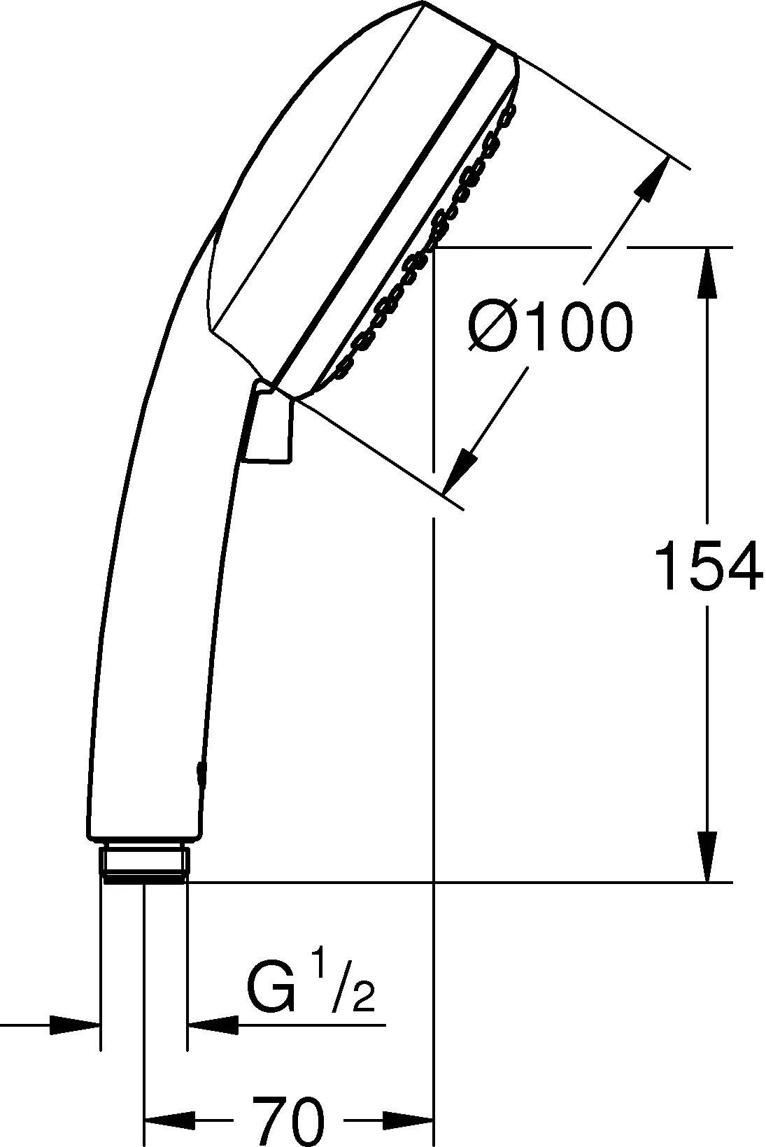 Grohe Vitalio Comfort 100