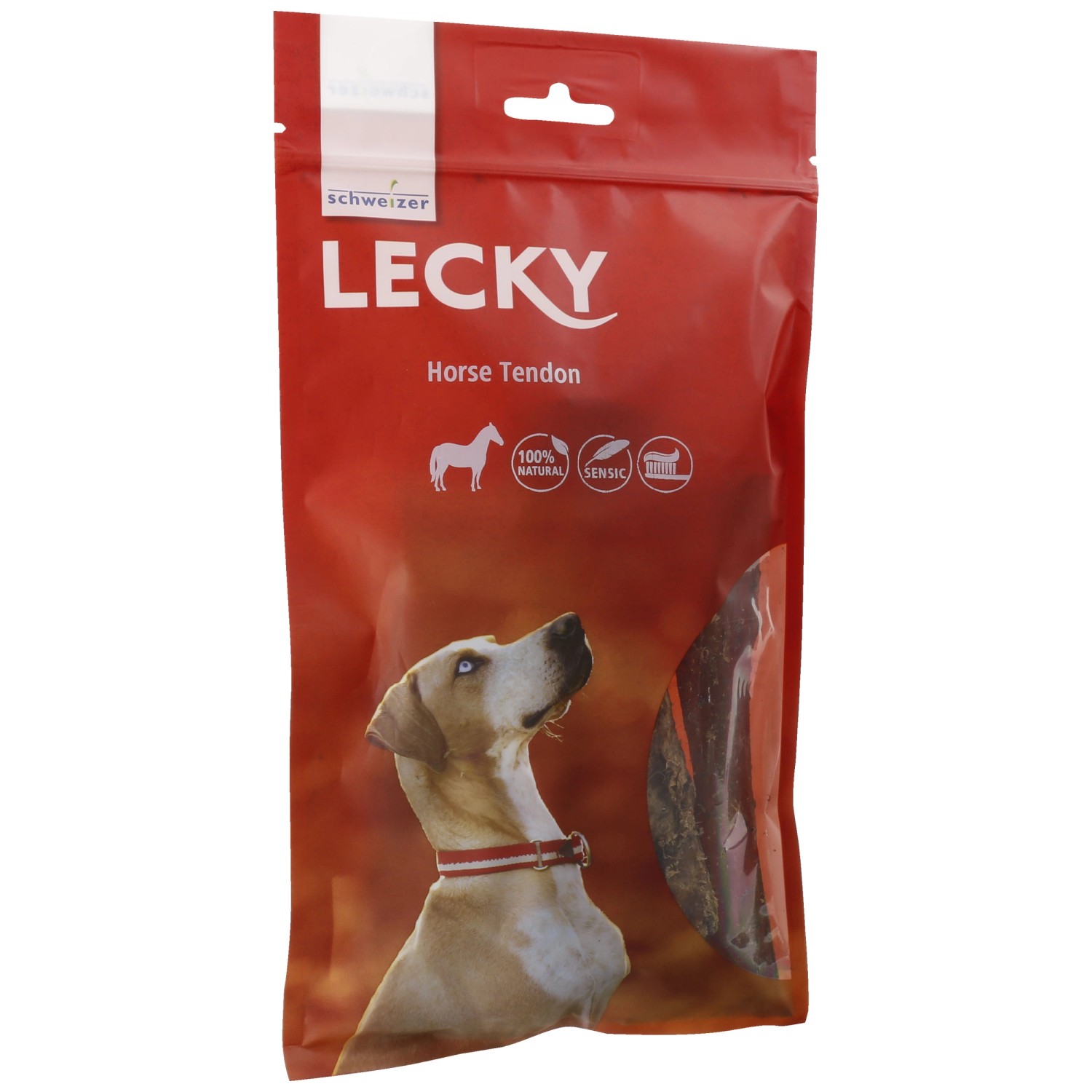 Eric Schweizer Snack per cani Lecky Horse Tendon 200 g