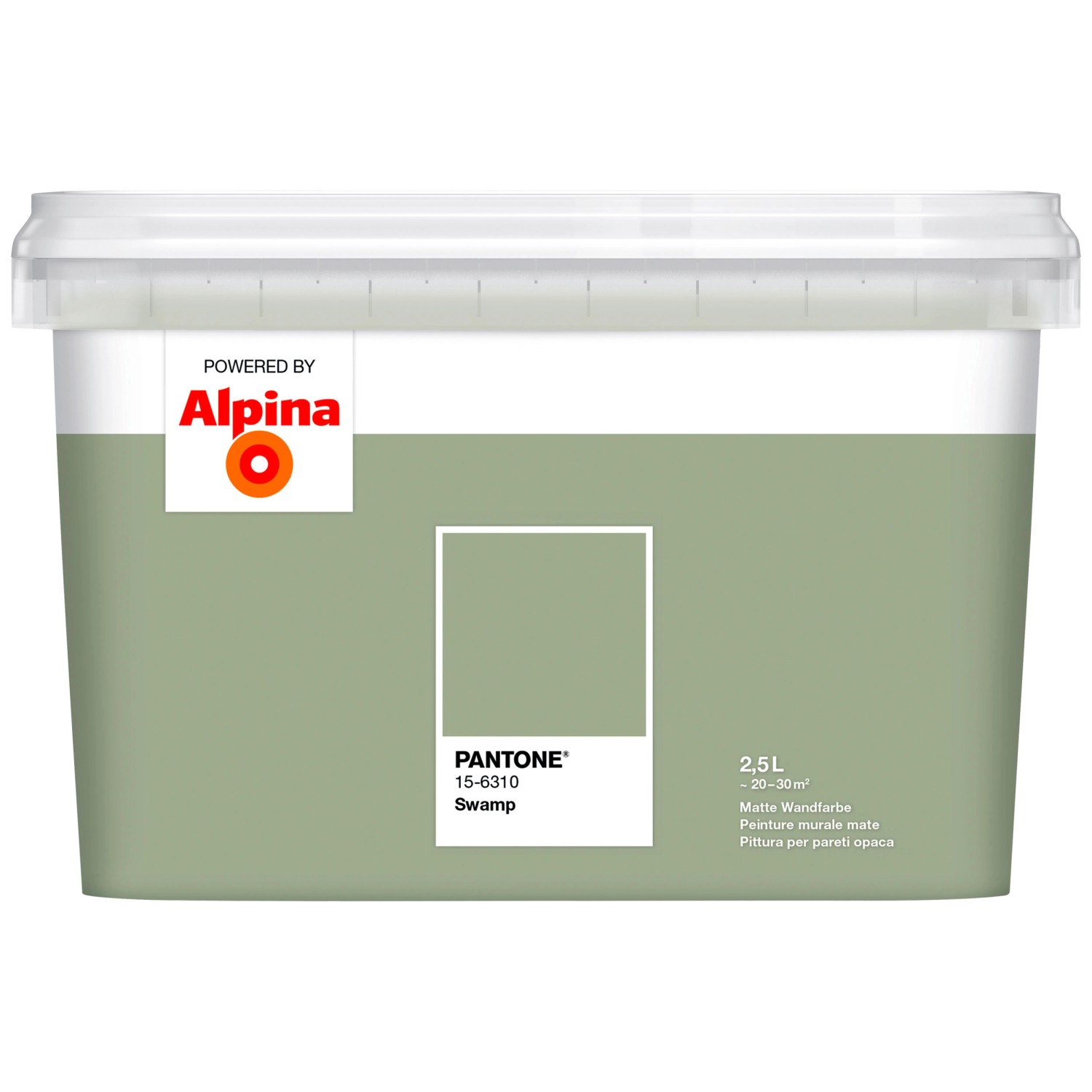 Alpina Innenwandfarbe Pantone® Swamp matt 2,5 l kaufen bei OBI