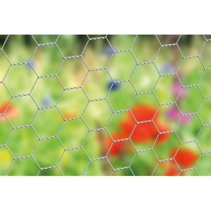 6-Eck-Geflecht Verzinkt 13 x 0,7 mm / Höhe 0,5 m / Länge 10 m kaufen bei OBI