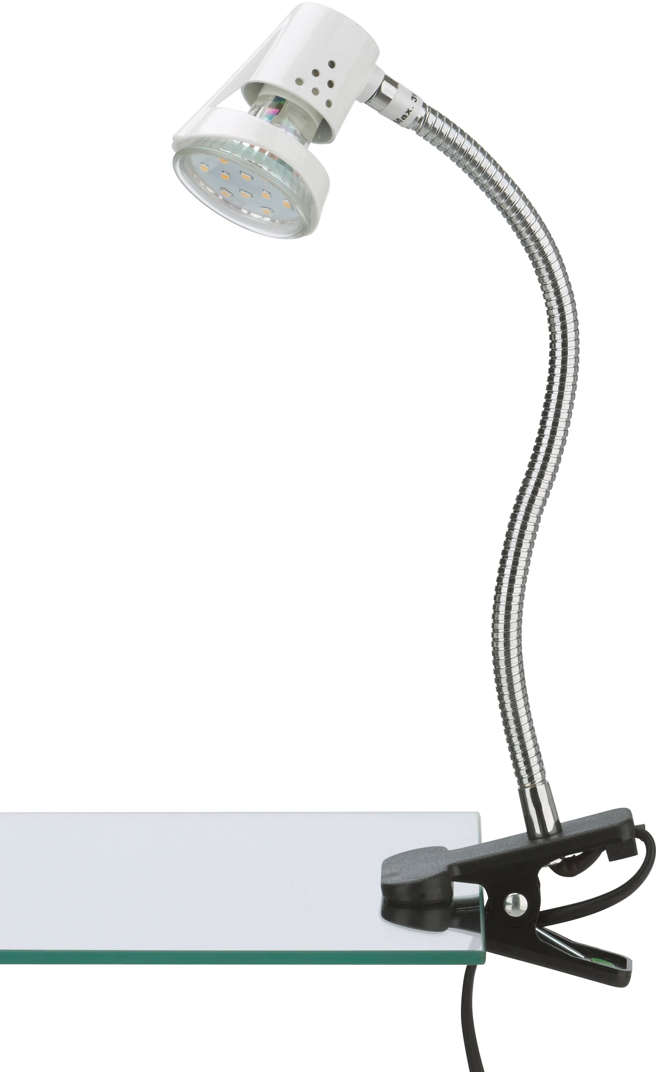 LED Klemmleuchte Titanfarbig kaufen bei OBI