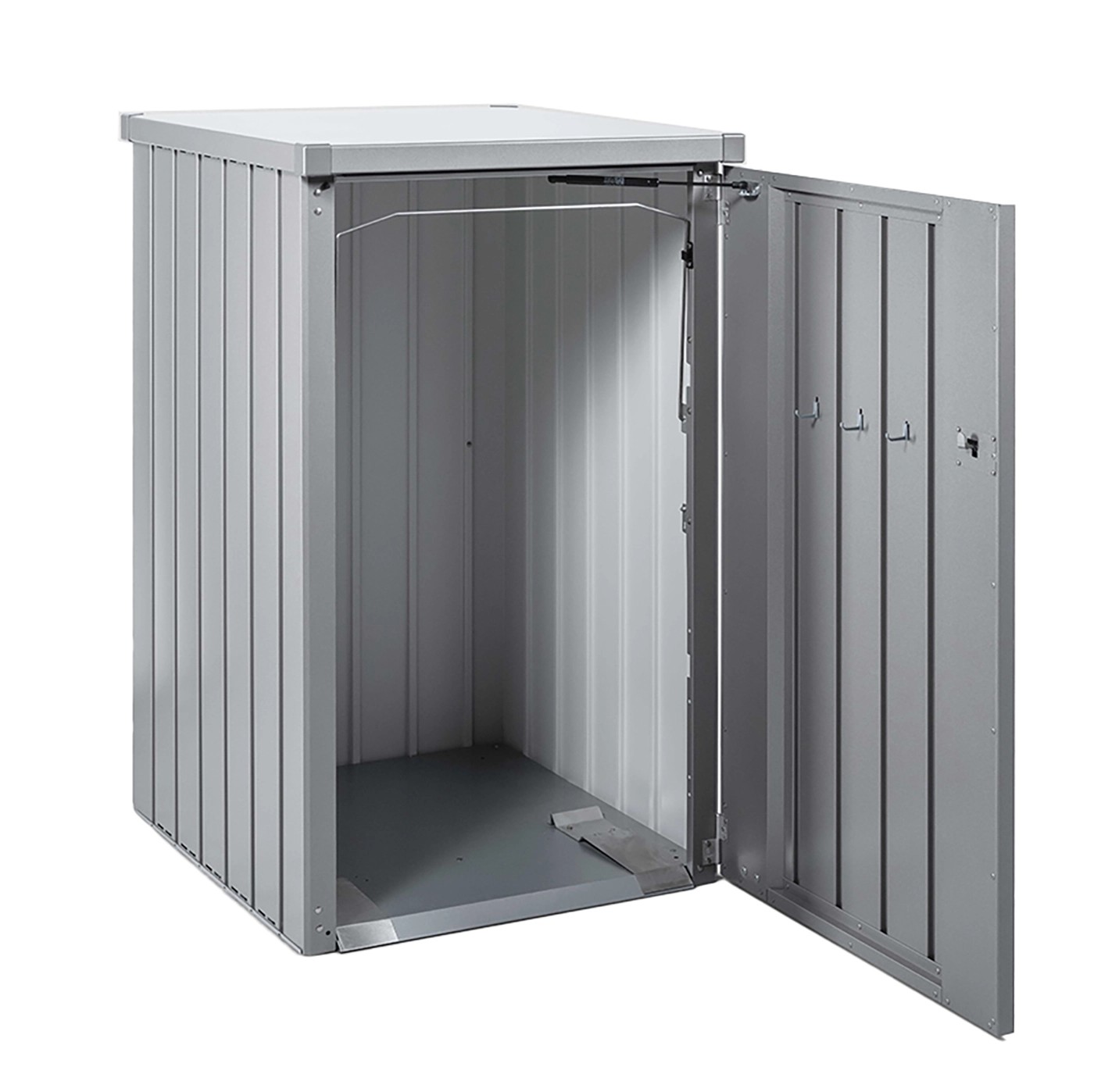 Biohort Mülltonnenbox Alex Variante 1 Silber-Metallic kaufen bei OBI