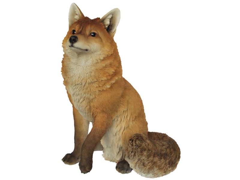 Vivid Arts Fuchs sitzend Braun (HxBxT) 48,5 x 42 x 31,3 cm kaufen bei OBI