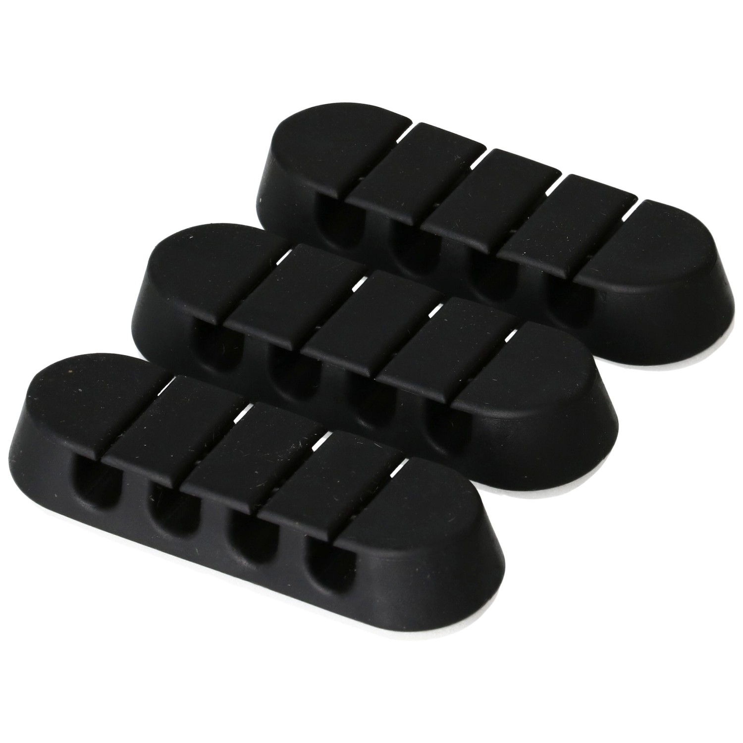 Max Hauri Kabelhalter Multi Stop Schwarz 3 Stk. kaufen bei OBI