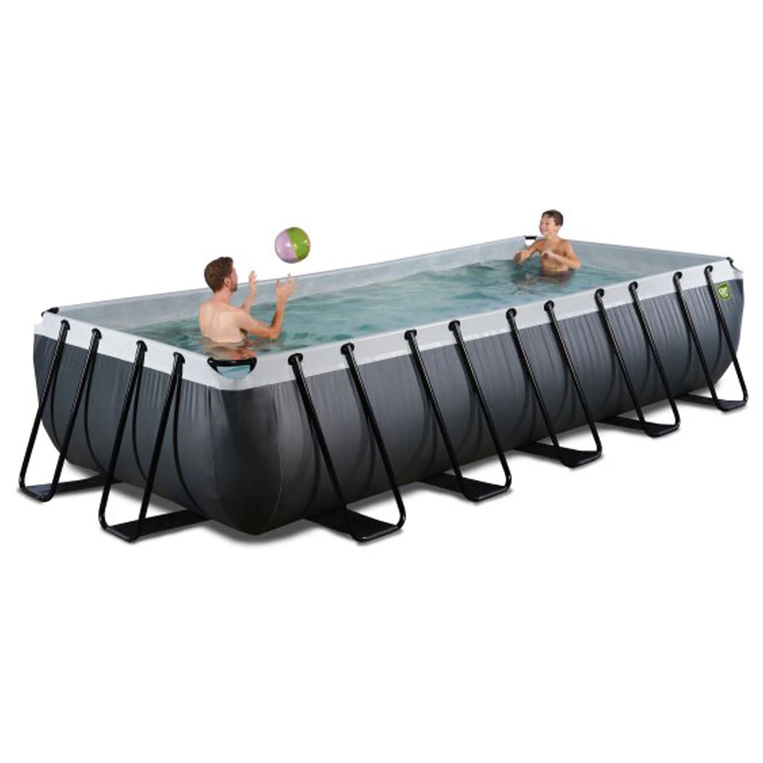 Exit Pool Leather Schwarz (HxBxT) 100 x 540 x 250 cm inkl ...