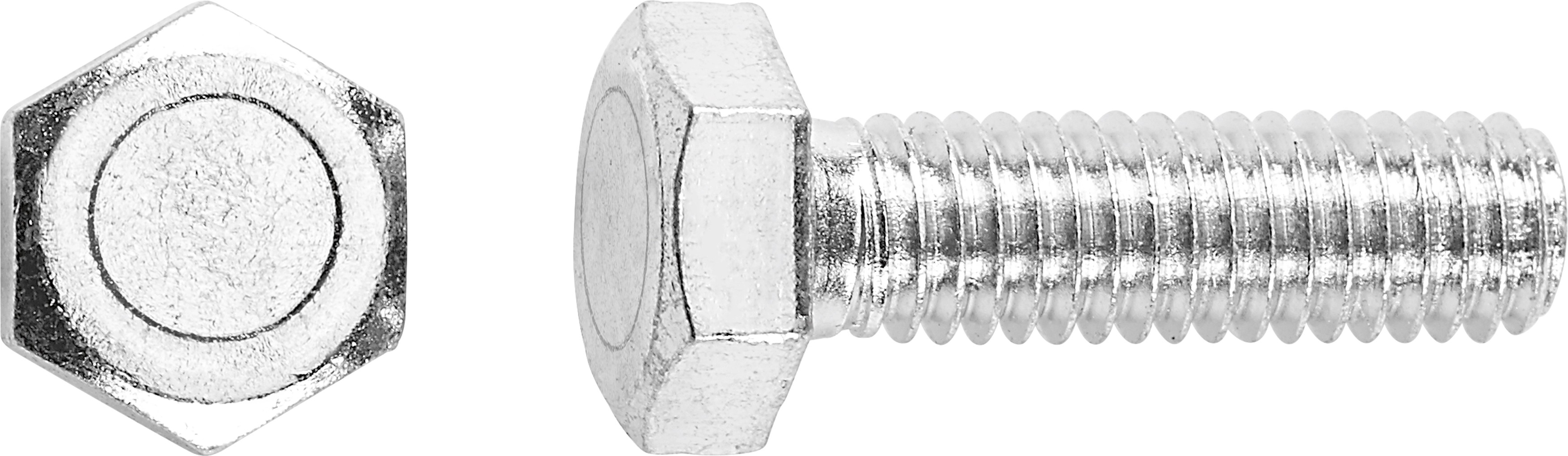 Vis machine M10 x 60 mm six pans extérieurs 17 mm / 5 pcs