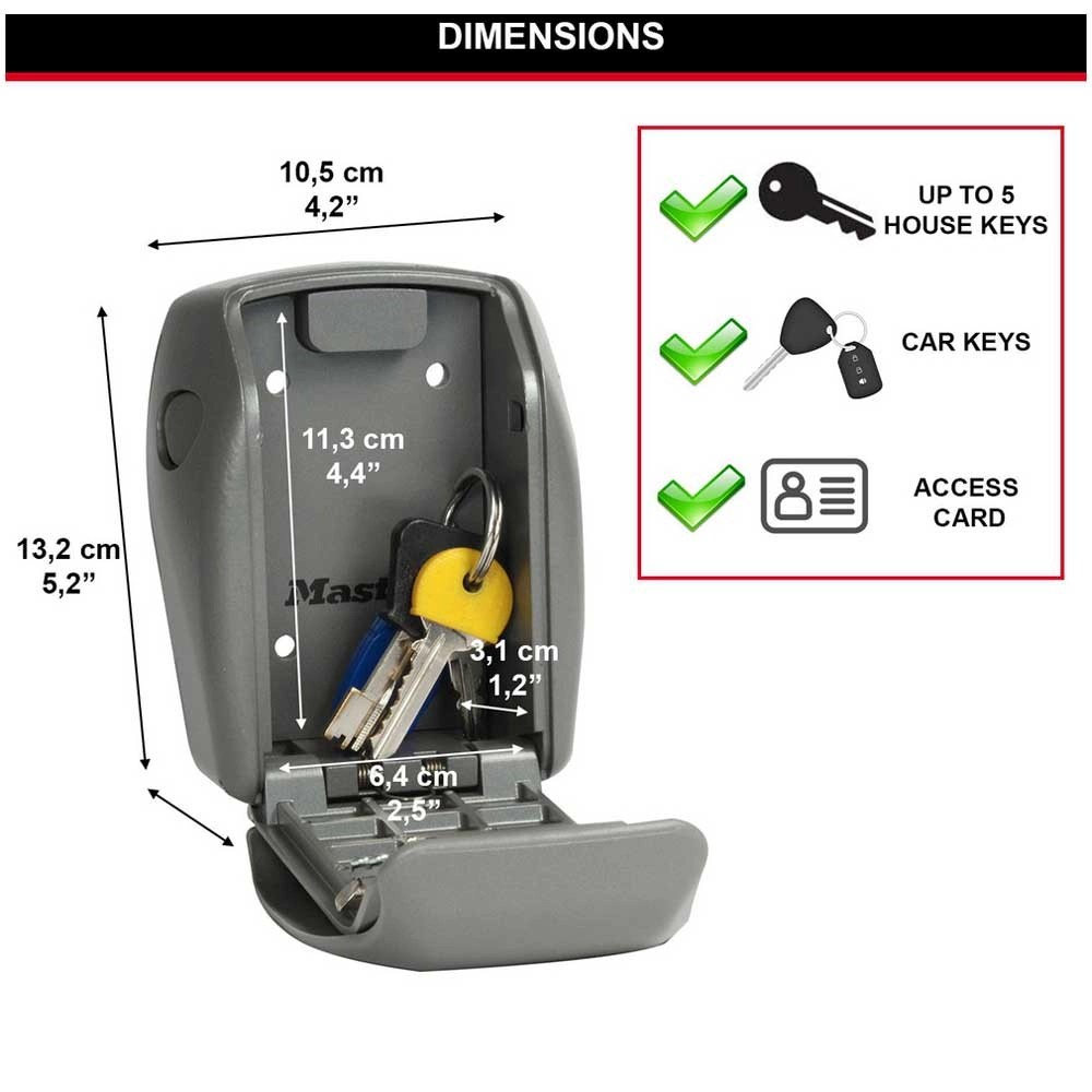 Master Lock Schlüsselsafe Profi Select Access Key Lock Box kaufen bei OBI