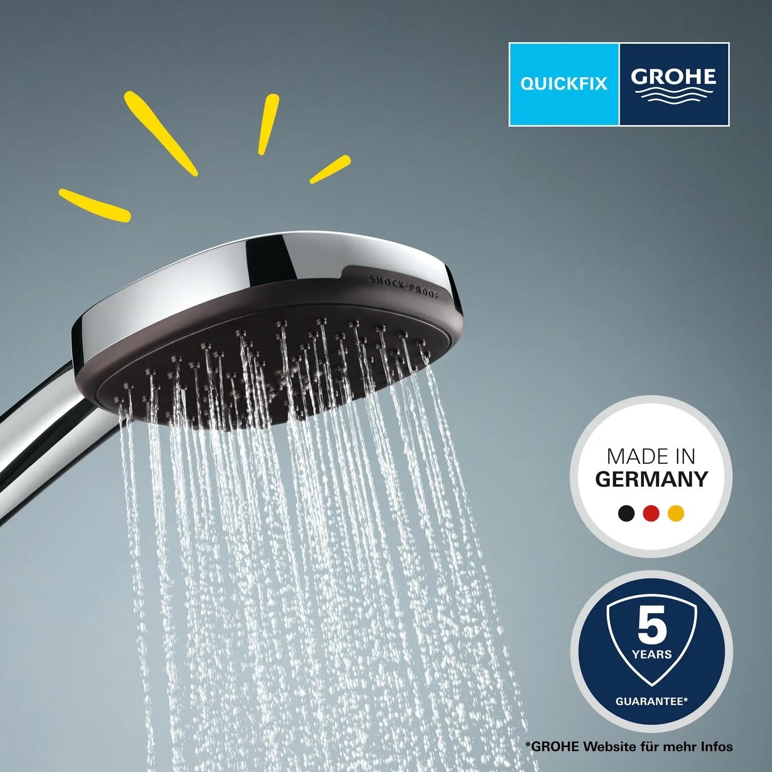 Grohe Handbrause Vitalio Comfort 110 Chrom
