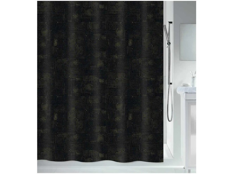 Spirella Duschvorhang Georges Gold 240 x 180 cm