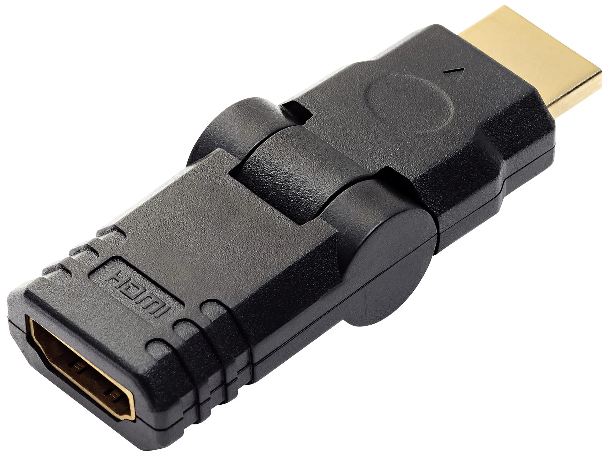 OBI HDMI-Adapter vergoldet 180° winkelbar kaufen bei OBI