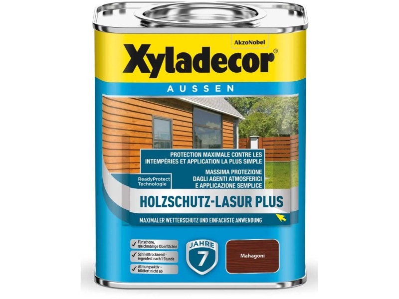 XY Holzschutz-Lasur Plus Mahagoni 750 ml kaufen bei OBI