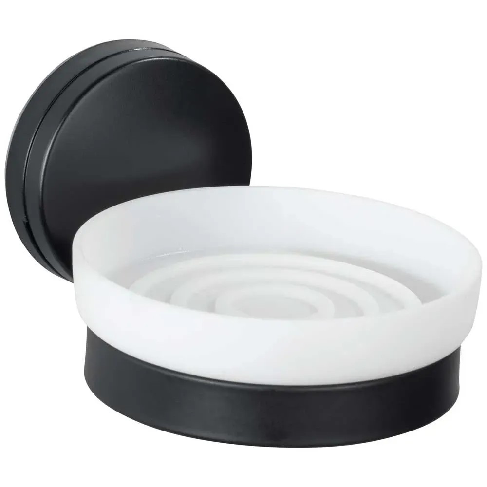 Wenko Static-Loc® Plus Seifenablage Pavia Schwarz