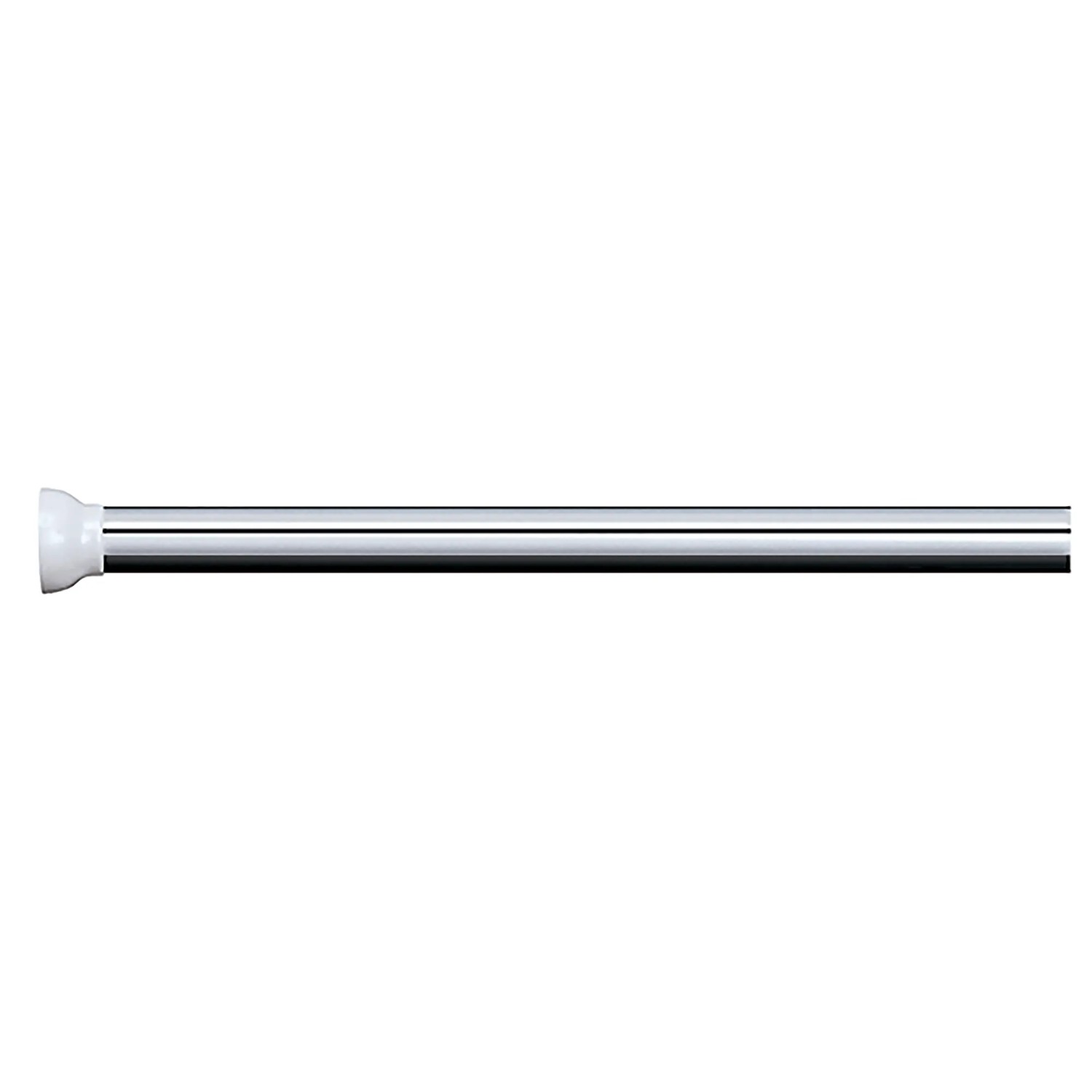Spirella Duschvorhangstange Kreta Bright Finish Aluminium 75 - 125 cm ...