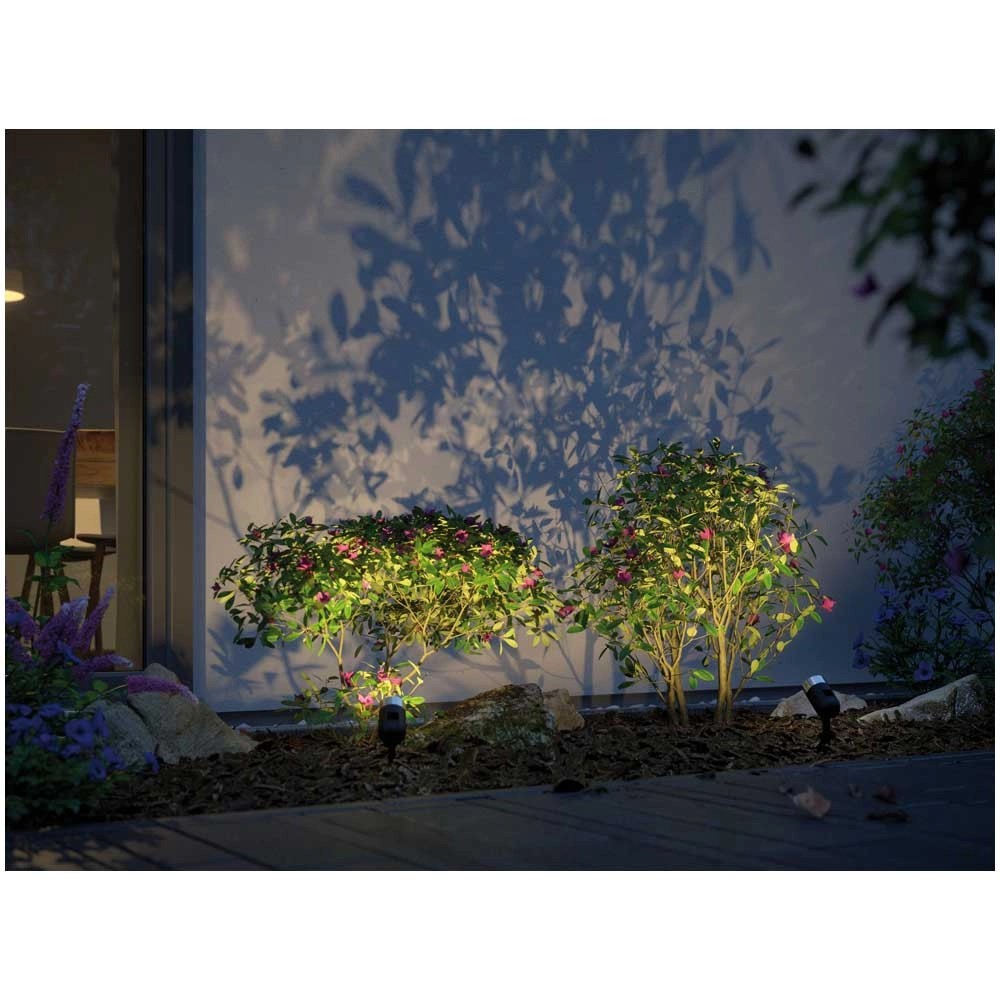 Paulmann LED-Spot Outdoor Plug & Shine mit Erdspiess Anthrazit Pike-Set ...