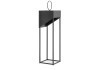 Ambiance LED-Lampe Kos Matt Schwarz 20 x 80 cm