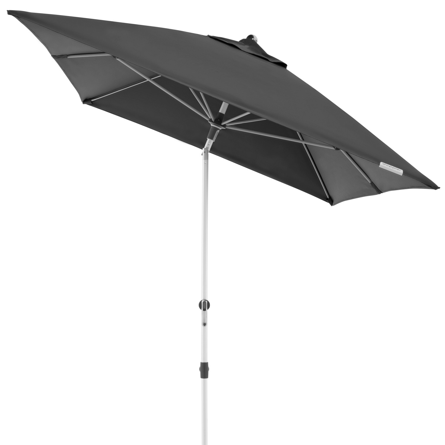 Doppler Sonnenschirm Expert Auto Tilt Anthrazit 300 x 200 cm kaufen bei OBI