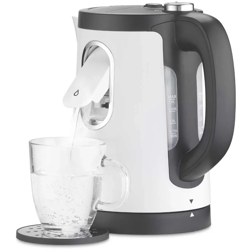 Wasserkocher 2-in-1 Perfect Cup Weiss 1,5 l kaufen bei OBI
