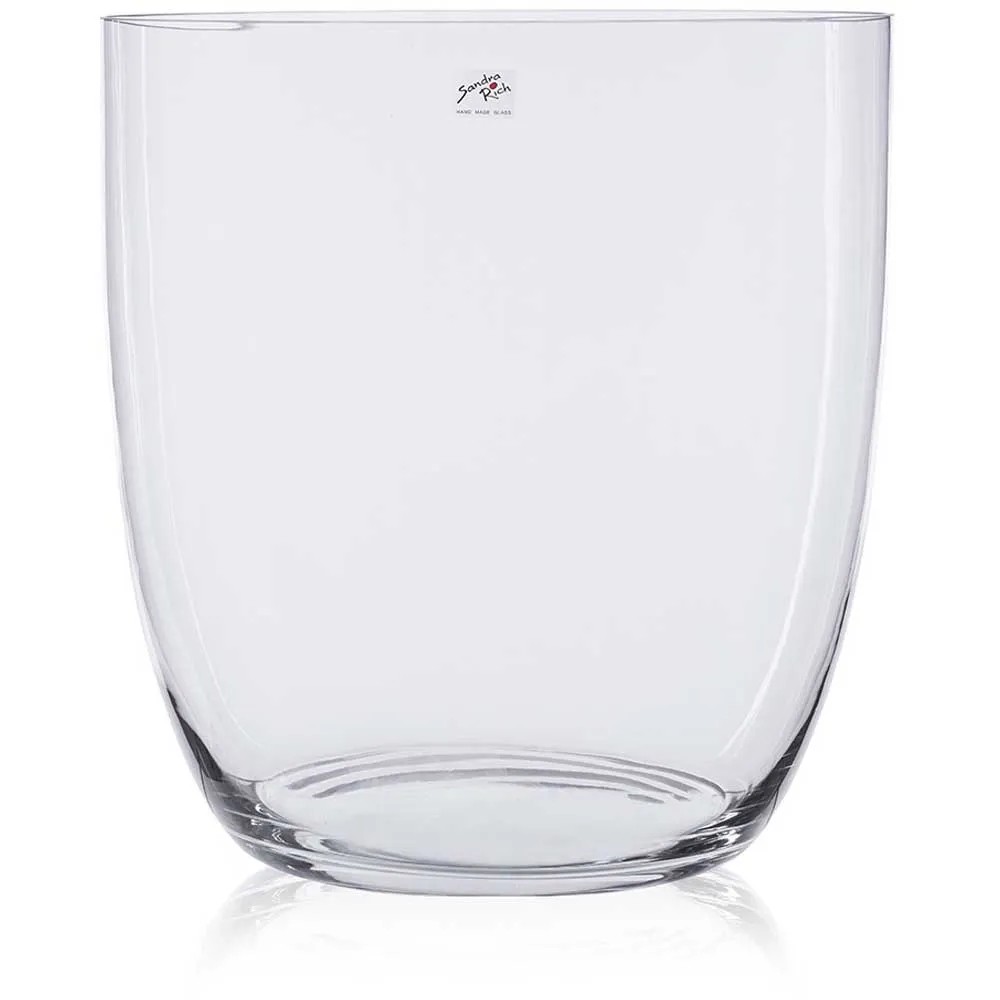 Sandra Rich Vase en verre XXL Transparent Ø 31 cm / hauteur 33 cm