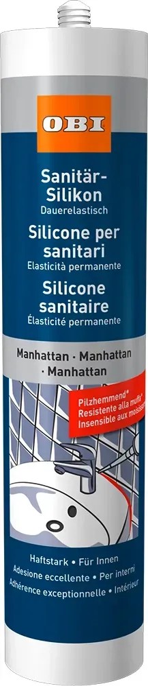 OBI Silicone per sanitari Manhattan 310 ml