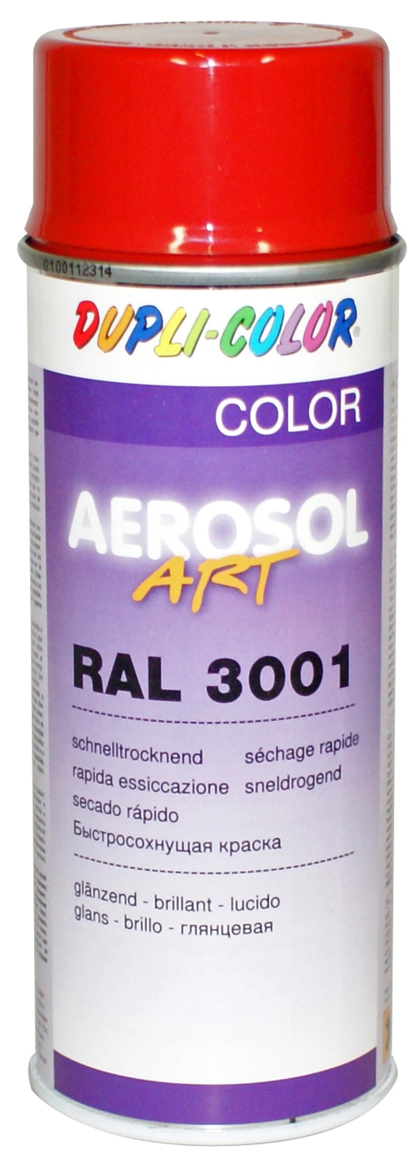 Dupli-Color Peinture aérosol RAL 3001 Rouge signal 400 ml