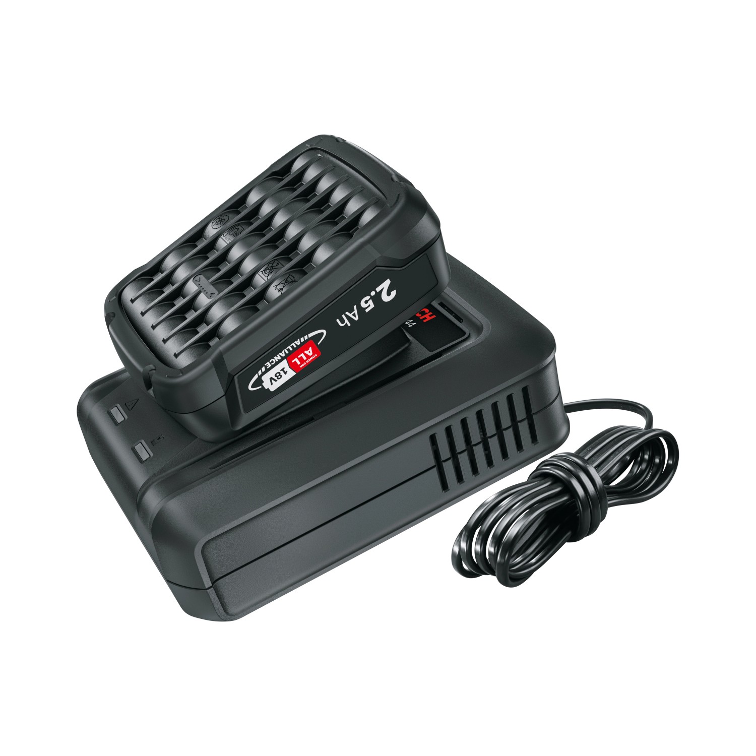 Bosch Akku-Starterset mit 18 V / 2,5 Ah Akku + Ladegerät AL 18 V-44 ...