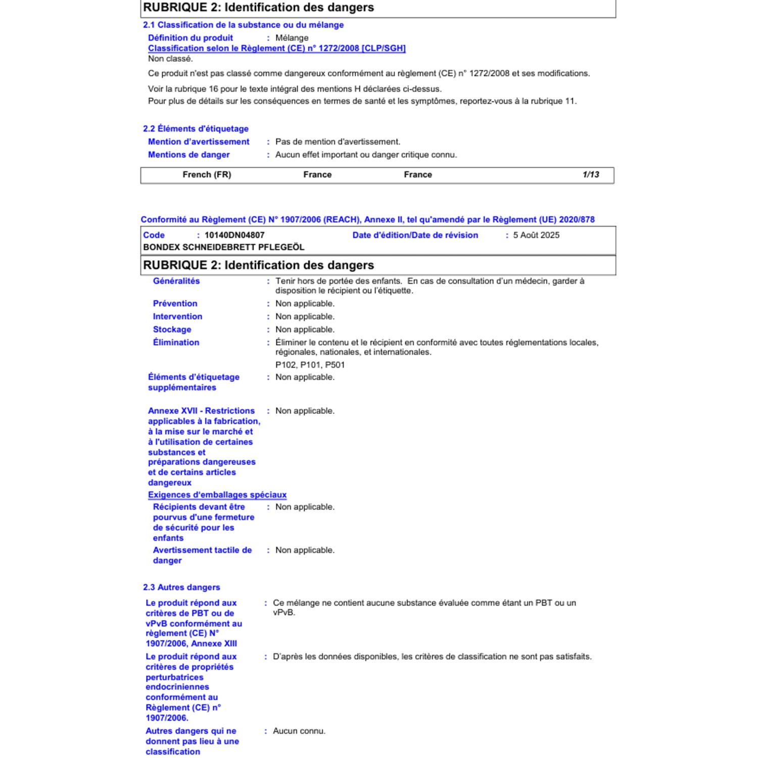 Bondex Pflegeöl-Tube Schneidebrett Farblos 100 ml kaufen bei OBI