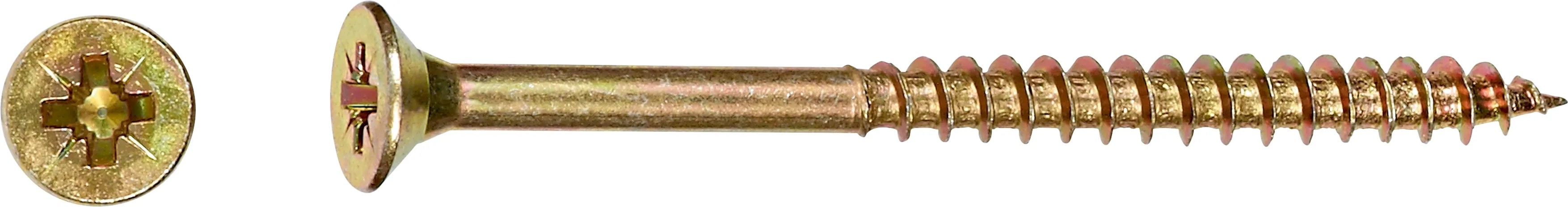 LUX Vis universelle à tête fraisée avec entraînement PZ Ø 6 x 100 mm ...