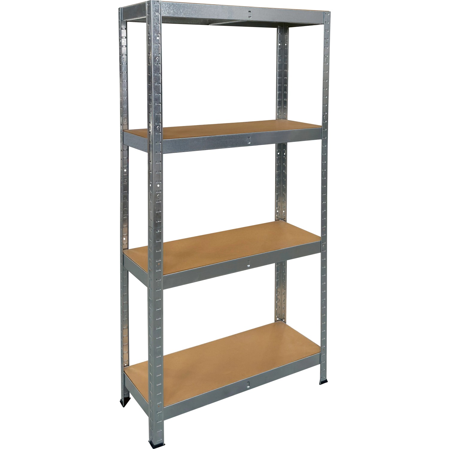OBI Metall-Schwerlast-Steckregal XS Silber 148 x 75 x 30 cm / 4 Stk.