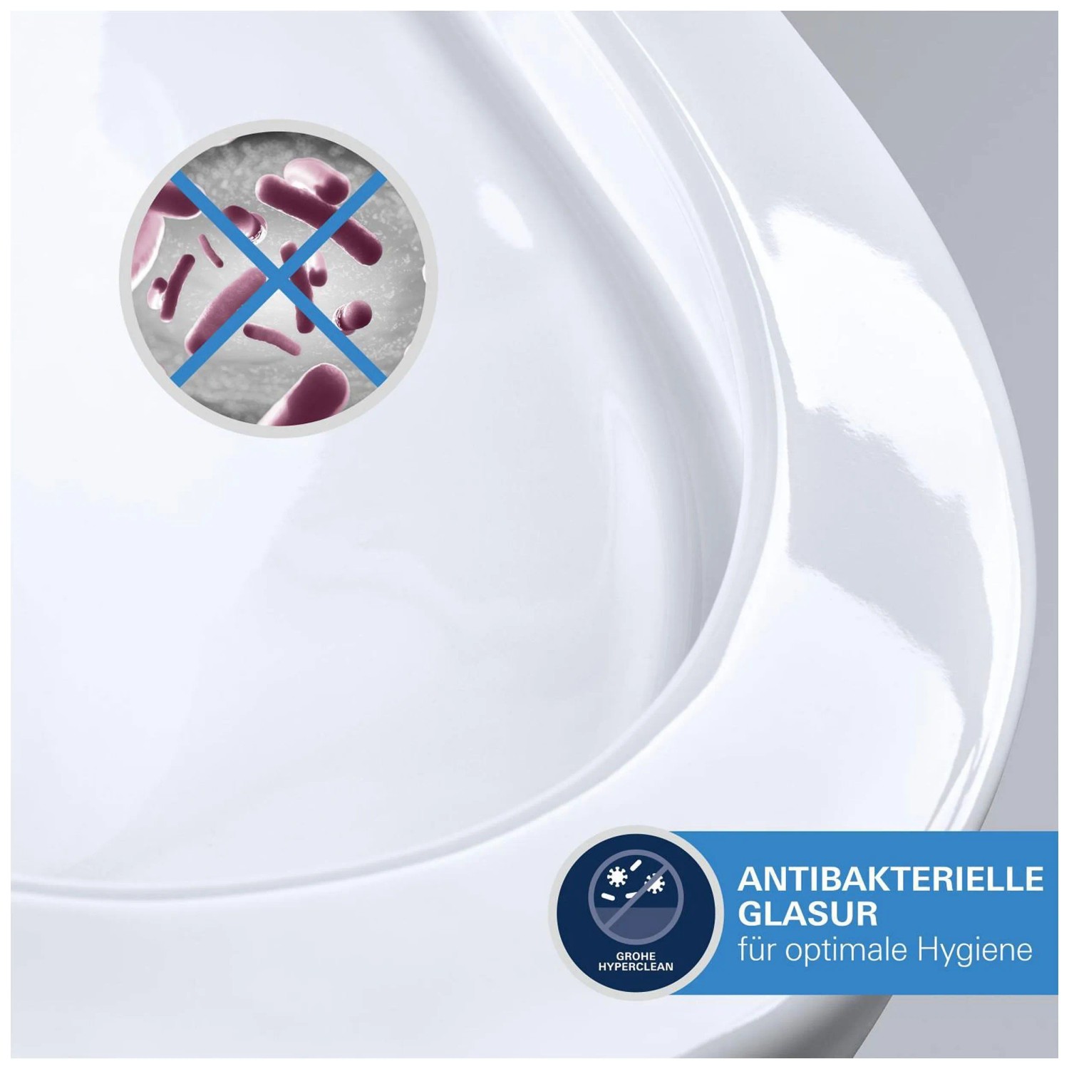 Grohe Lavabo Euro Keramik senza troppopieno Bianco 60 cm