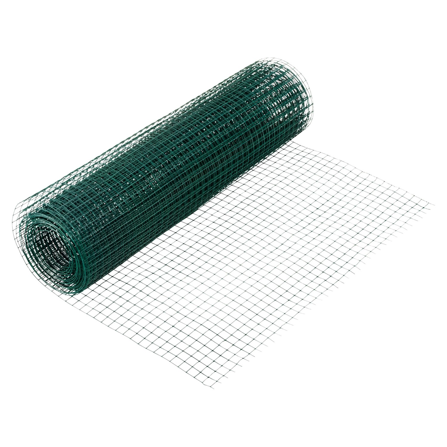 Casanet Treillis métallique PVC Hauteur 0,5 m / Maillage 12,7 x 12,7 mm