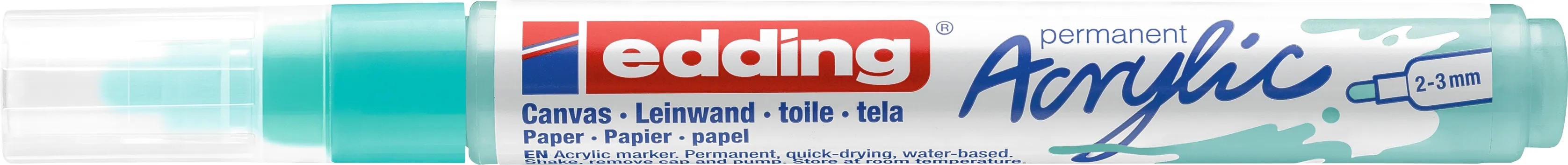 Edding 5100 Acrylmarker medium Opulent Türkis 2 - 3 mm